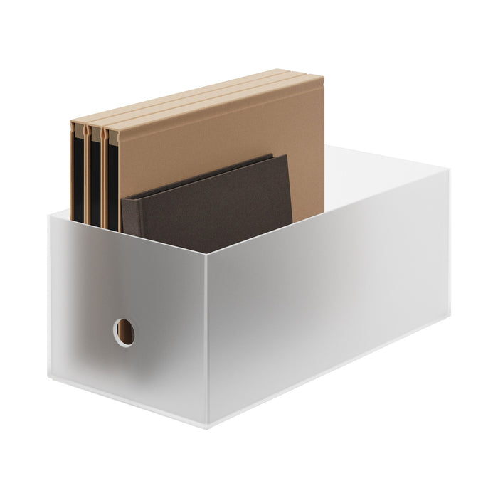 Polypropylene Half File Box | Home Storage | MUJI USA
